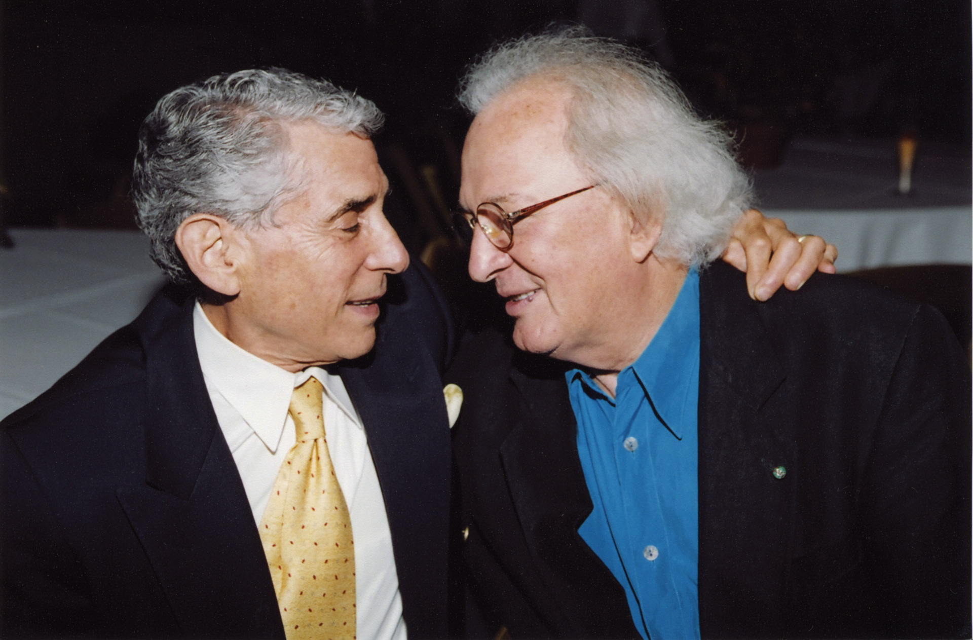 Walter Jacobson, news anchor, with Ferrari – Virginio Ferrari